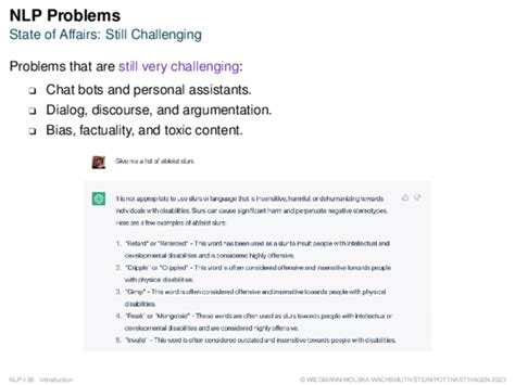 Webis Lecturenotes Browser Natural Language Processing
