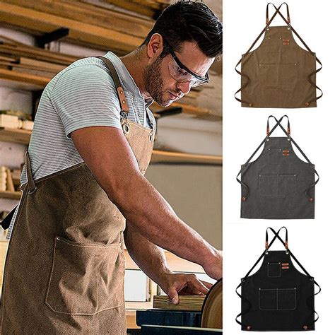Canvas Braai Apron Brown Axe And Sledge Time To Man Up