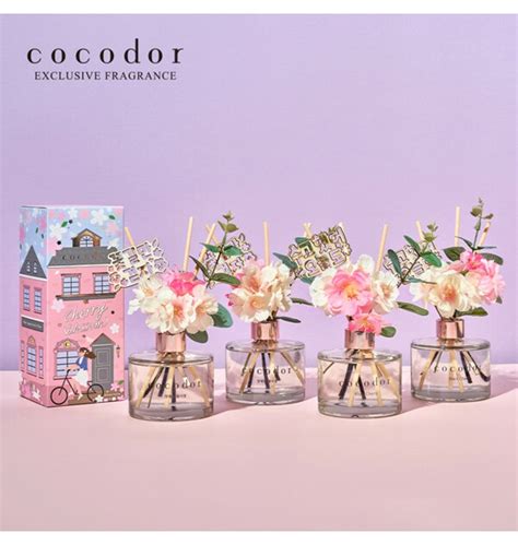 코코도르 벚꽃 디퓨저 200ml X 4개 쇼핑백 X 2개 티몬