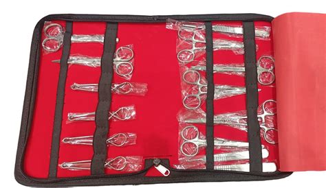Trubiology Surgical Suturing Instrument Kit 14 Pc Industrial And Scientific