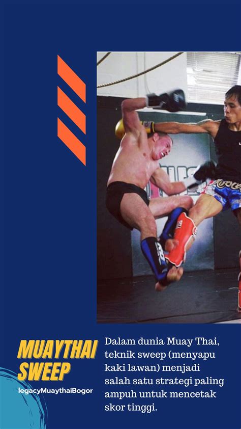 Kunci Kemenangan Teknik Sweep Dalam Muay Thai Yang Harus Kamu Kuasai