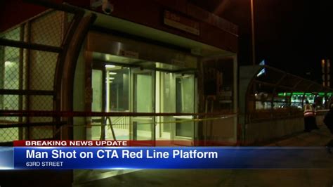 Chicago Shooting Man On Cta Red Line Platform Shot Critically Wounded