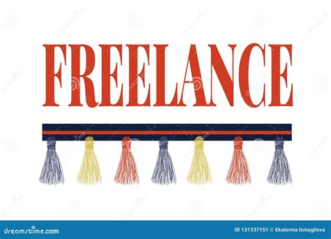 Slogan Freelance Phrase Graphic Vector Print Fashion Lettering