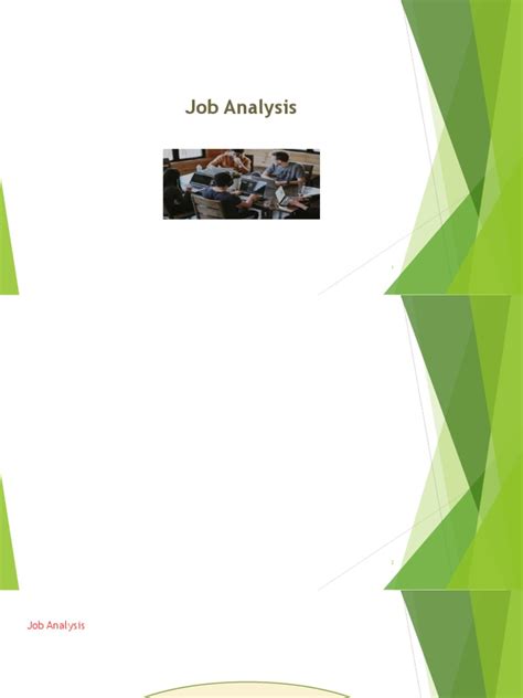 Chapter 2 Job Analysis Pdf Systems Science Cognitive Science
