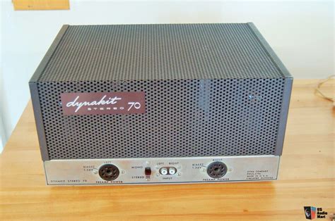 Dynaco Stereo 70 Tube Amp Tested Nice With Manual Photo 763450 Us