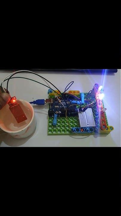 Water Level Indicator Using Arduino And Blix Kit Arduinoproject