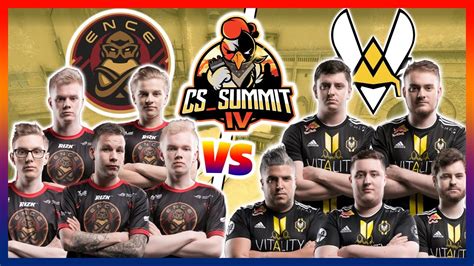 ENCE Vs Vitality CS SUMMIT 4 Semi Final Mirage YouTube