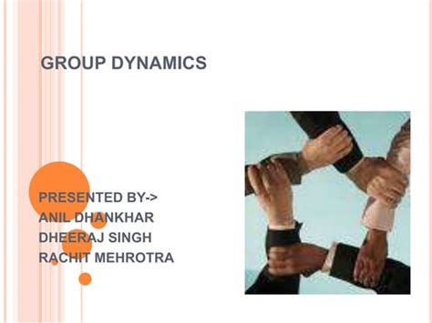 Chapter 1 Introduction To Group Dynamics Pdf