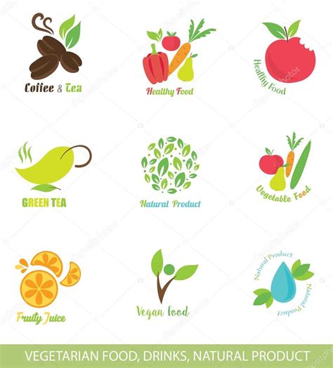 Conjunto De Iconos Vectoriales Y Elementos De Dise O Para Alimentos