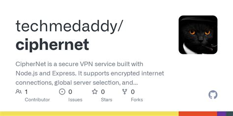 Github Techmedaddyciphernet Ciphernet Is A Secure Vpn Service Built