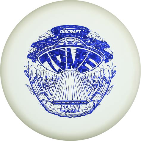 Discraft Limited Edition 2024 Ledgestone Open Glo Elite Z Zone Putter