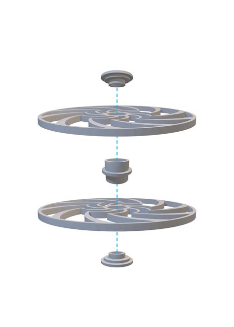 Stl File Kinetic Sculpture Fidget Spinner 4 🗿 ・model To Download And 3d