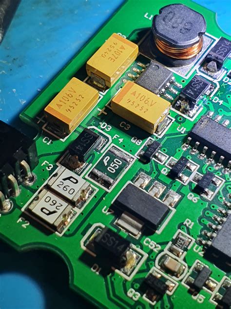 Hello Guys Im Trying To Identify This Component The Green Resistor