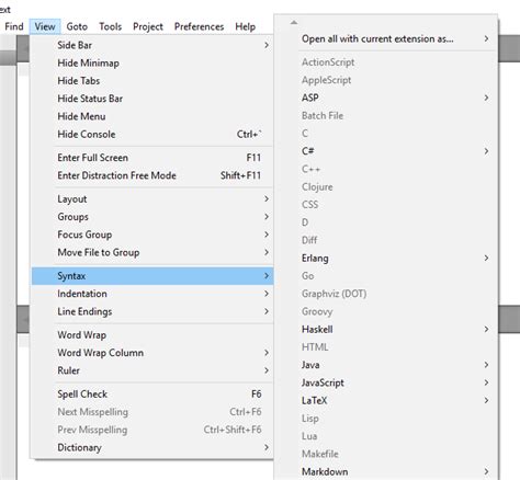 Sublime Text 3 настройка Настройка Sublime Text 3 База Знаний
