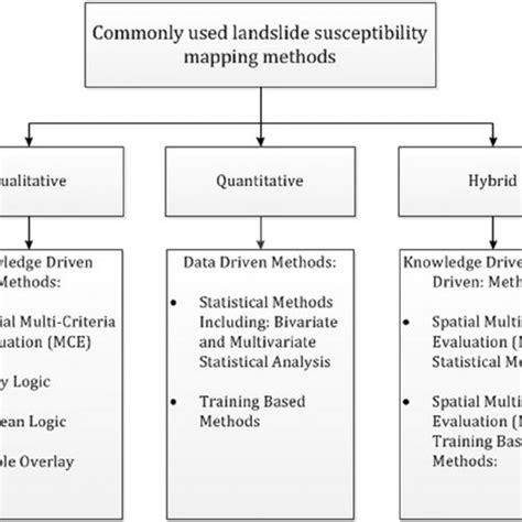 A Schematic Illustration Of Commonly Used LSM Methods Download Scientific Diagram