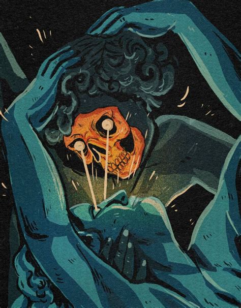 Andreea Dumuta Dark Pop Surrealist Illustrations
