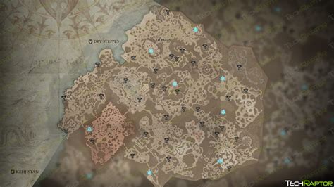 Diablo IV Dry Steppes Altar Of Lilith Locations Guide