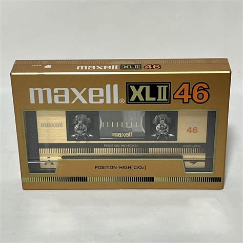 Yahooオークション 未開封 Maxell XlⅡ 46 カセットテープ ハイポジ
