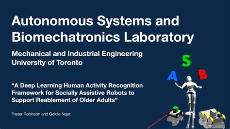 A Deep Learning Activity Recognition For Social Robots To Support