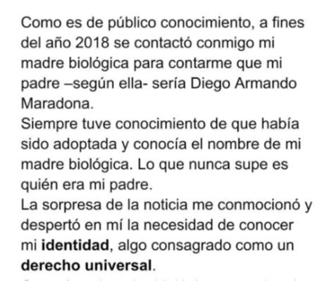 Magalí Gil La Supuesta Sexta Hija De Maradona Prometió No Voy A