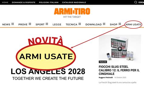 La Vetrina Delle Armi Sbarca Su Armi E Tiro Per Le Armi Usate