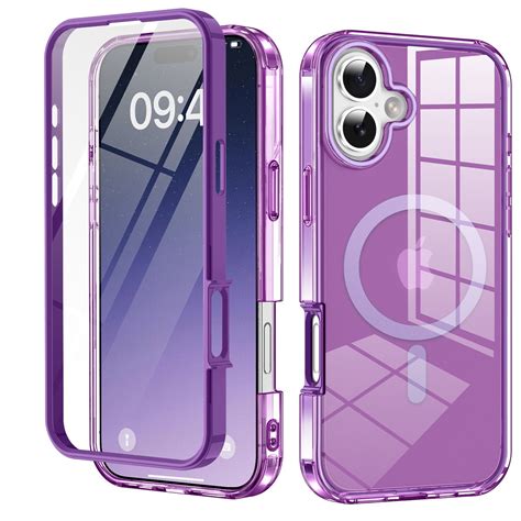 For IPhone 16 Plus Case Magnetic Compatible With Magsafe Built In
