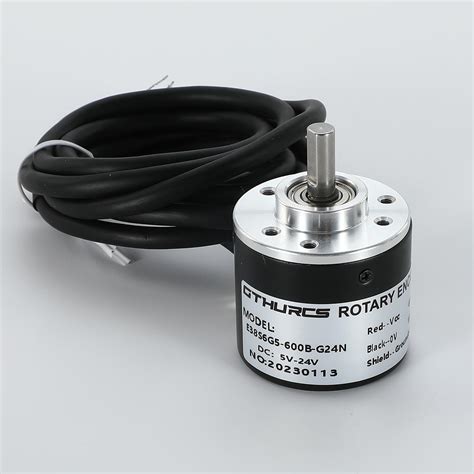 Incremental Rotary Encoder Dc 5 24v Wide Voltage Power Supply 6mm Shaft Optical