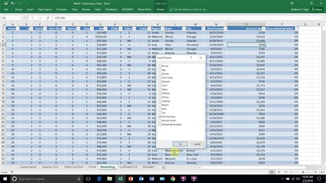 Exceltables Slicers Youtube