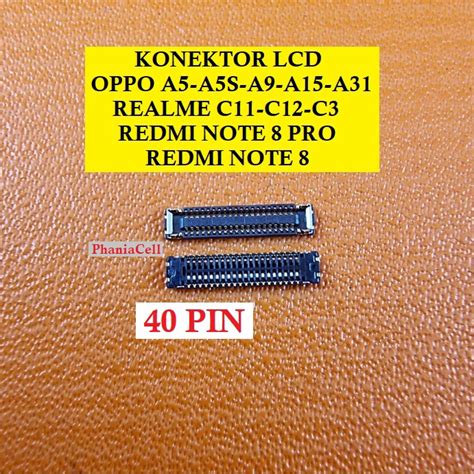 Jual Konektor Lcd Redmi Note 8 8pro Connector Socket Di Mesin