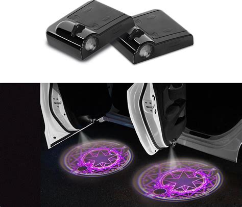 Amazon Zufoty 2PCS Car Door Projector Lights Car Door LED Logo Projector Wireless