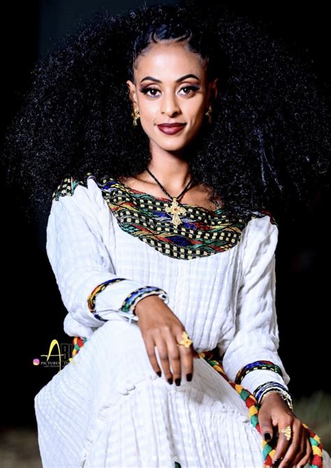 Eritrean Model Ethiopian Dress Eritrean African Fashion