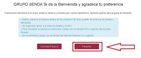 Cómo hacer la facturacion Senda Requisitos y procedimiento 2024