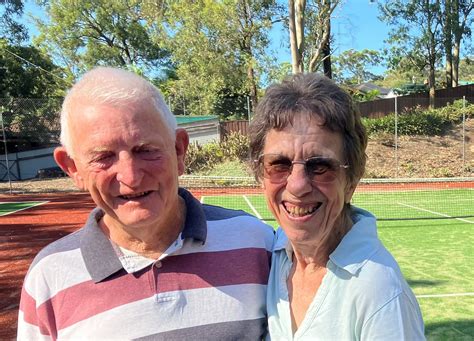 Lake Mac Tennis Legends Barbara And Kevin Weimer Honoured Newcastle Weekly