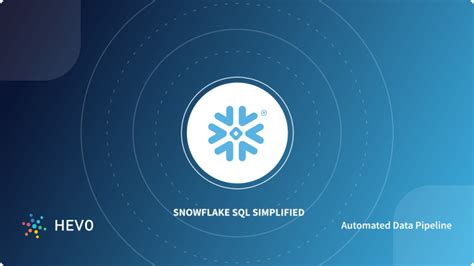 Working With Snowflake Sql Made Easy 101 Learn Hevo