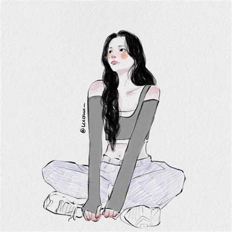 혜린 On Instagram 😗 스케치 일러스트 매일그림 감성그림 일러스트레이션 아이패드그림 그림스타그램 그림그리기 연필스케치 Pendrawing