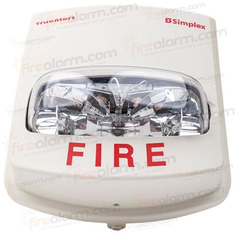 Simplex 4906 9106 Multi Candela Strobe Weatherproof White