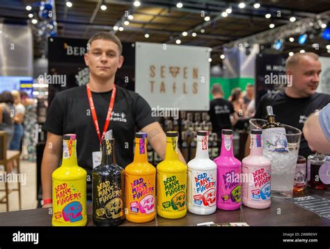Kiew Ukraine 30 September 2023 Dead Mans Fingers Oder DMF Rum Und