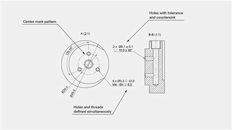 how to prepare a technical drawing for cnc machining hubs