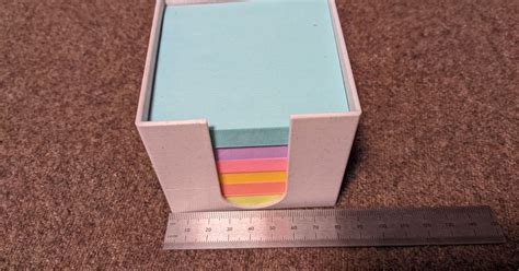 Post It Note Sticky Note Holder By Afeinland Download Free Stl Model