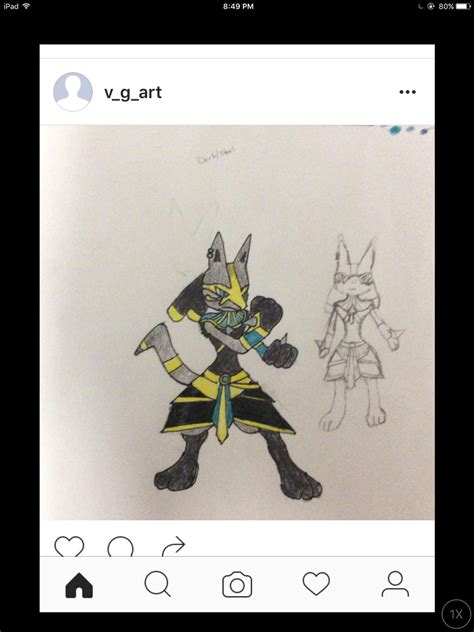 Lucario Anubis Form By Valentin947 On Deviantart