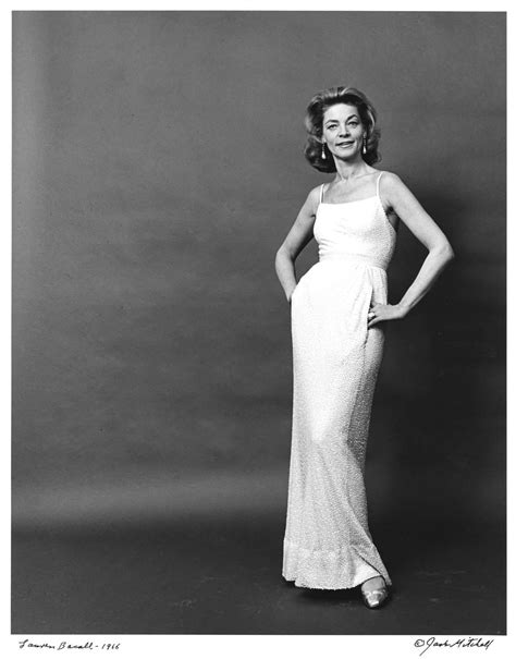 Jack Mitchell Actress Lauren Bacall Signed By Jack Mitchell For Sale