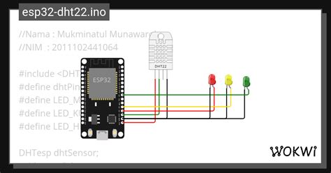 Telegram Led Suhu Wokwi Esp32 Stm32 Arduino Simulator