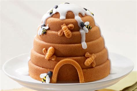Honey Lemon Beehive Cake Recipe Nordic Ware Australia