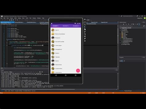 Xamarin Android Tutorial 79 Design Library Pt 1 Youtube Linktár