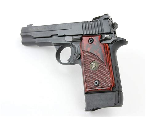 Pachmayr Laminated Wood Grips Sig P938 Rosewood Checkered — Middletown