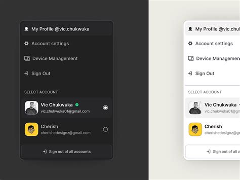 Account Settings Modal For A Web App By Vic Chukwuka On Dribbble