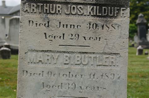 Arthur Joseph Kilduff 1852 1881 Find A Grave Memorial