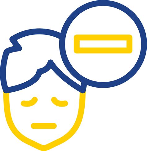 Negative Thinking Vector Icon Design Vector Art At Vecteezy