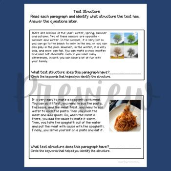 Text Structure Identify Text Structure Google Slides TPT