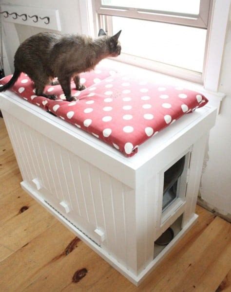 6 Easy Ways To Hide Your Cat Litter Box Remodelaholic